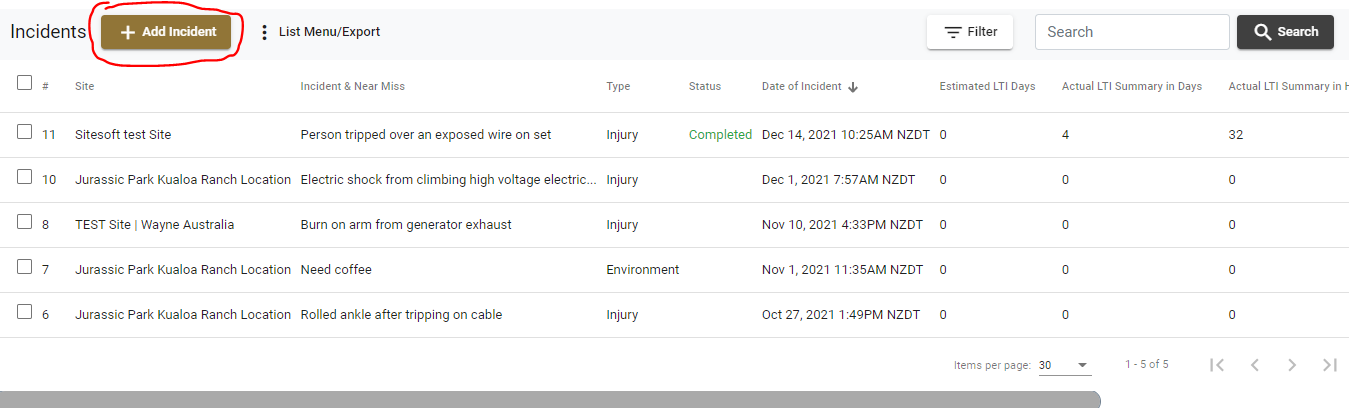 How to Create an Incident - SetConnect Help Center