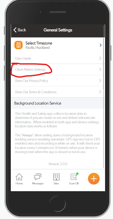 How to enable or disable GPS tracking in the SiteConnect Mobile App ...
