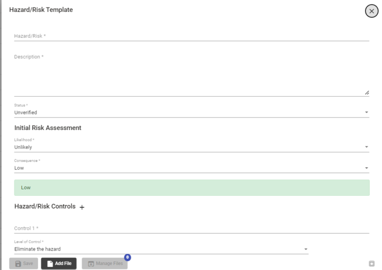 How to Create & Manage Hazards/Risks - SetConnect Help Center