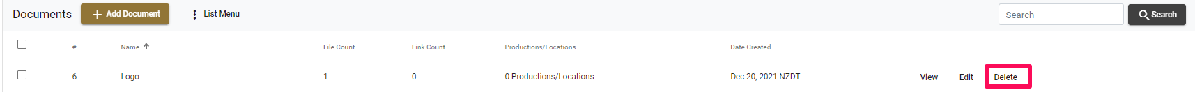 How to add & remove documents from a Production or Location ...