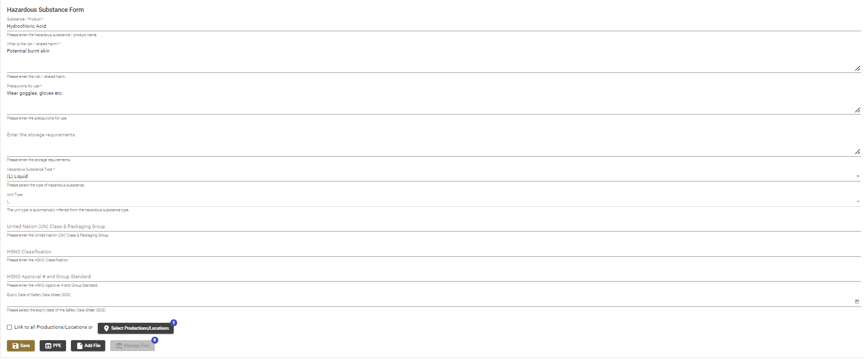 How to add and create Hazardous Substances (2023 release) - SetConnect ...