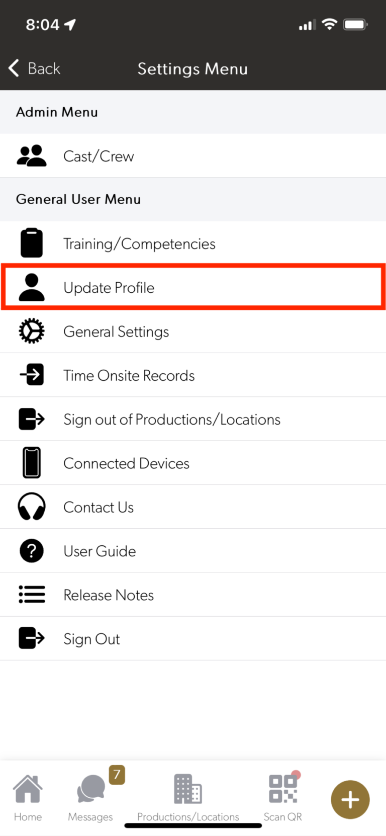 How to delete my user profile? - SetConnect Help Center